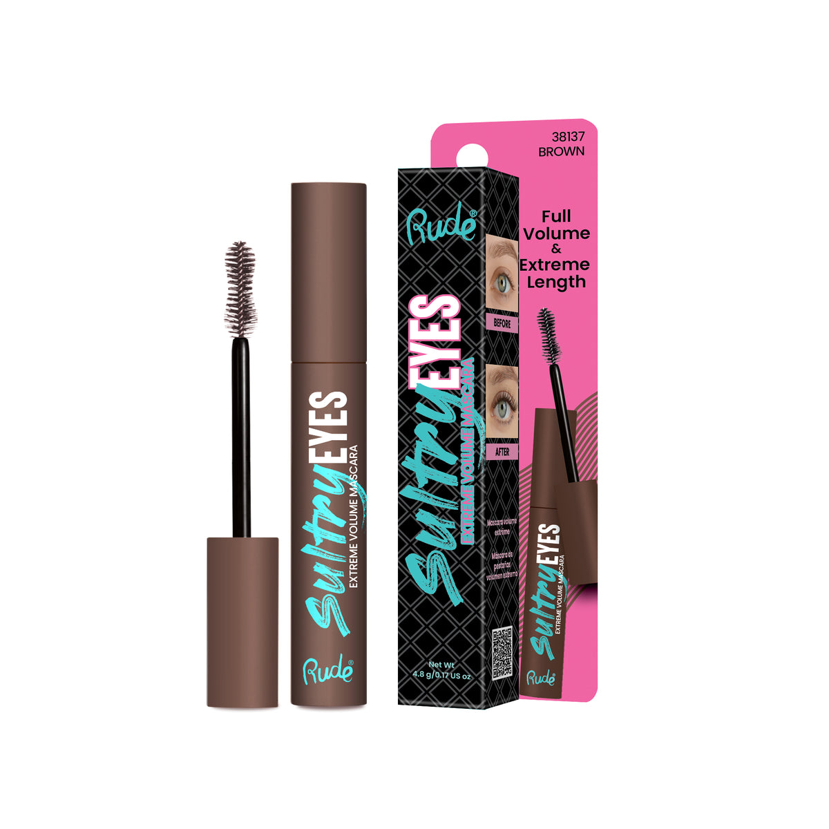RUDE Sultry Eyes - Extreme Full Volume Mascara