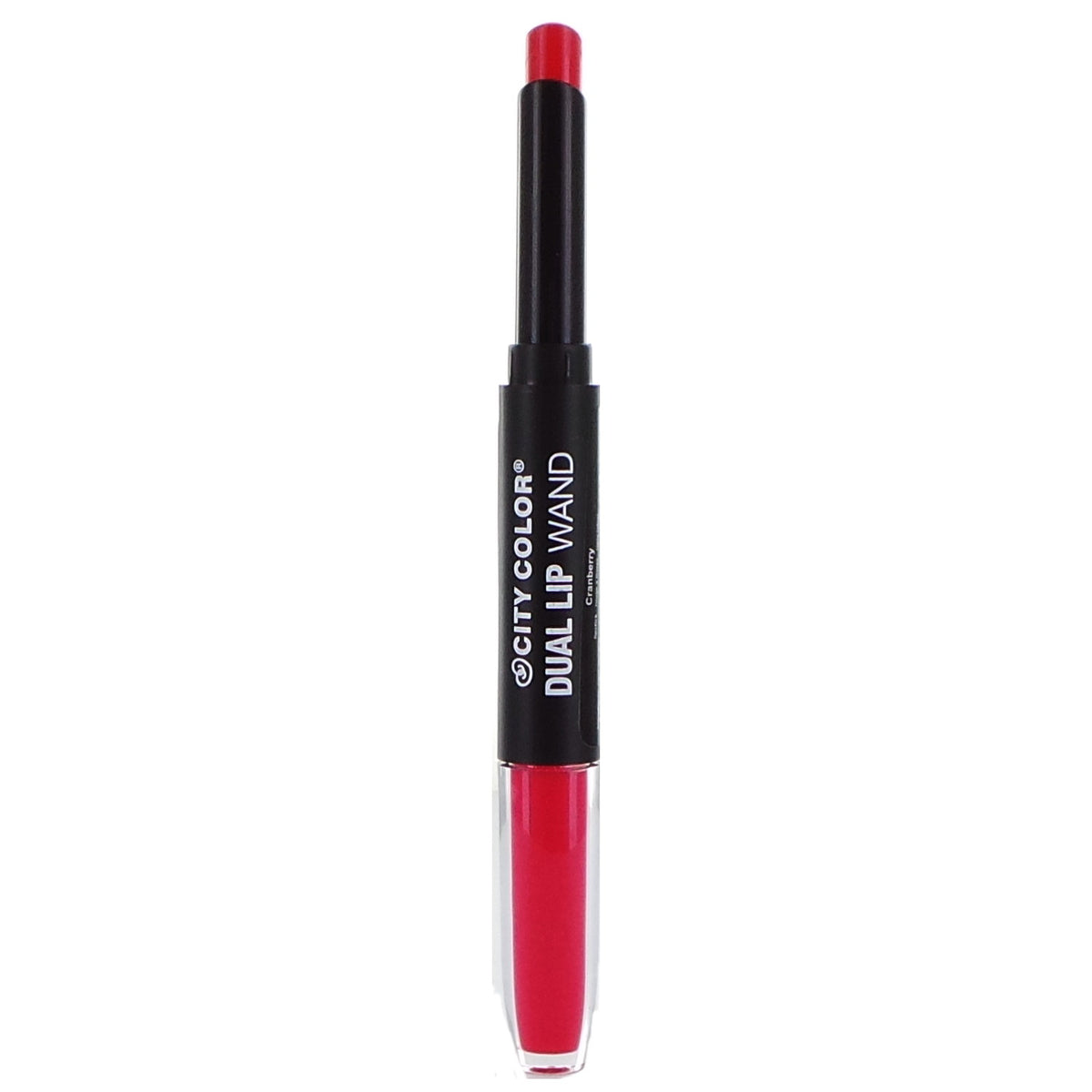 CITY COLOR Dual Lip Wand 2 in 1 Lipstik and Lip Gloss - Cranberry